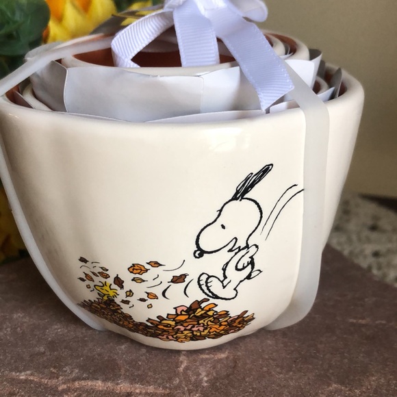 Rae Dunn | Kitchen | Rae Dunn X Peanuts Fall Measuring Cups | Poshmark